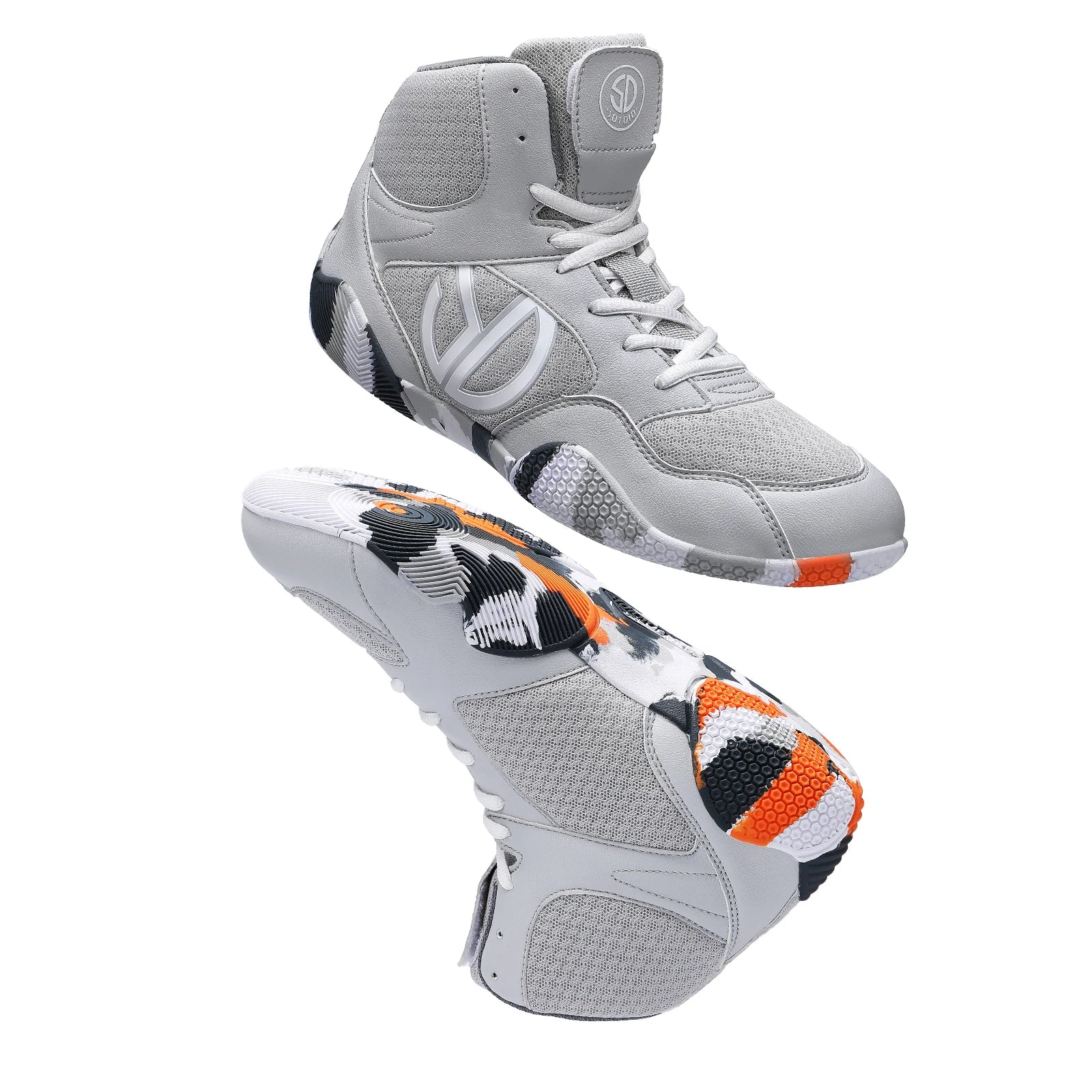 Professional Wrestling Boots Men's Lightweight Fighting Boxing Shoes ...